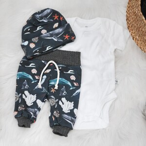 Deep Blue Sea Newborn Set, Kids Style Christian, Ocean, Whale, Nautical ...