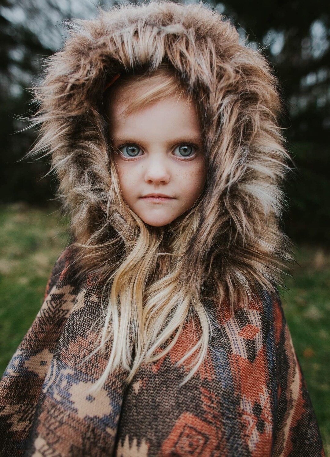 Juniper Poncho - Medium Weight - Kids - Girls - Boys - Fall - Beach ...