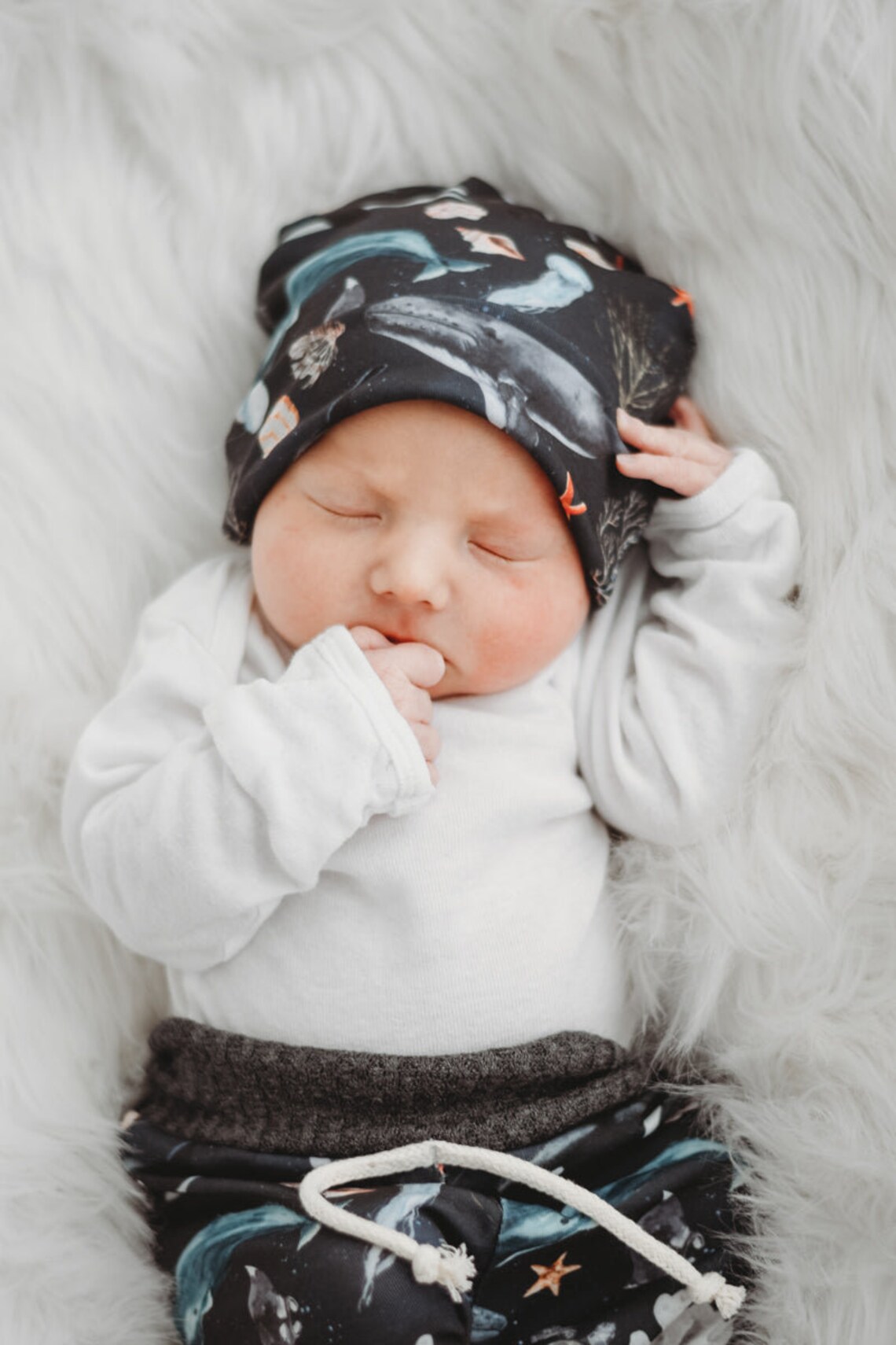 Deep Blue Sea Newborn Set, Kids Style Christian, Ocean, Whale, Nautical ...