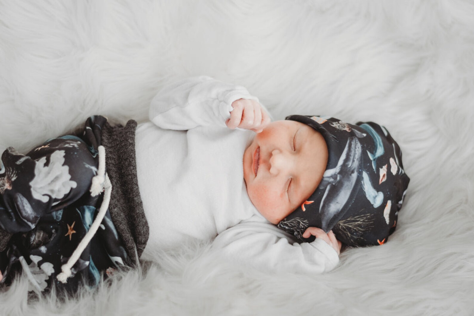 Deep Blue Sea Newborn Set, Kids Style Christian, Ocean, Whale, Nautical ...