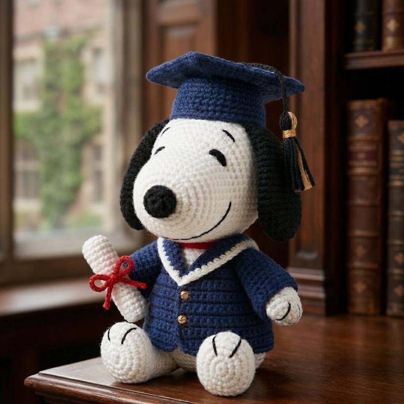 Snoopy Graduation Cap - Etsy