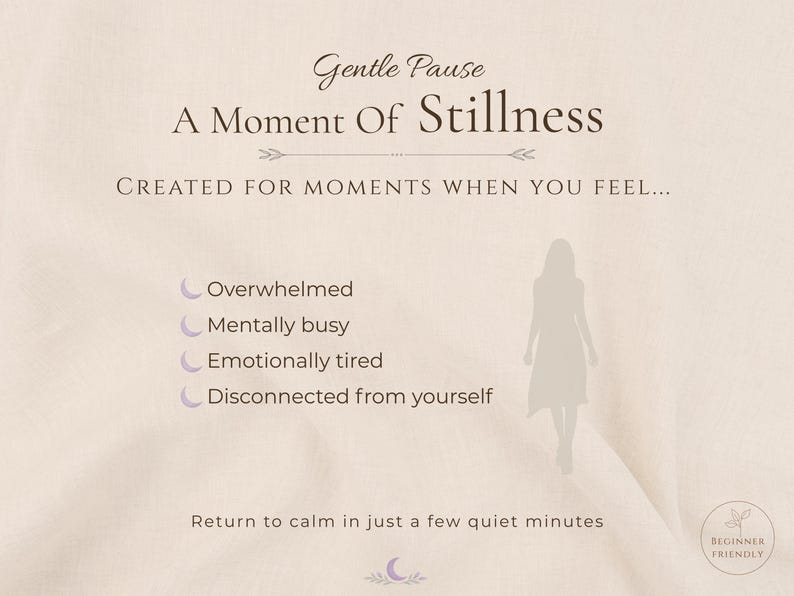 A Moment of Stillness Meditation | Guided Mindfulness Meditation Audio ...