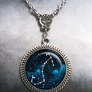 Scorpio Constellation Necklace Scorpio Necklace Celestial Jewelry Zodiac Jewelry Zodiac Star Chart Constellation Astrology Birthday Gift
