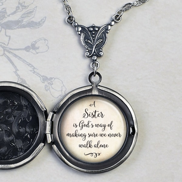 Sister Locket - Etsy