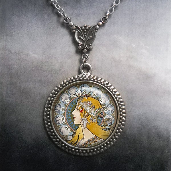 Art Nouveau Mucha - Etsy