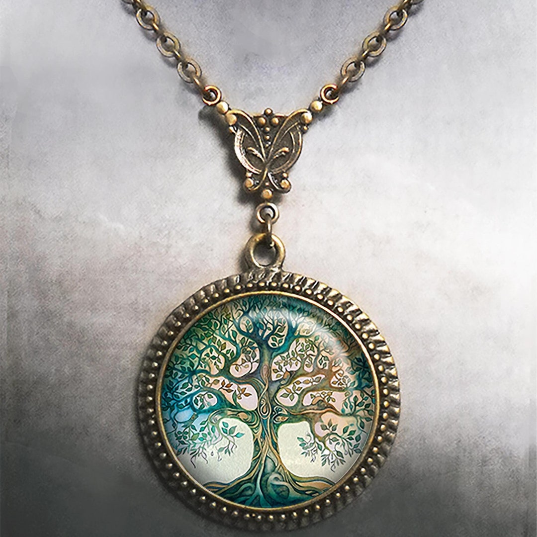Celtic Sacred Tree Necklace, Celtic Druid Tree Jewelry Mythology ...