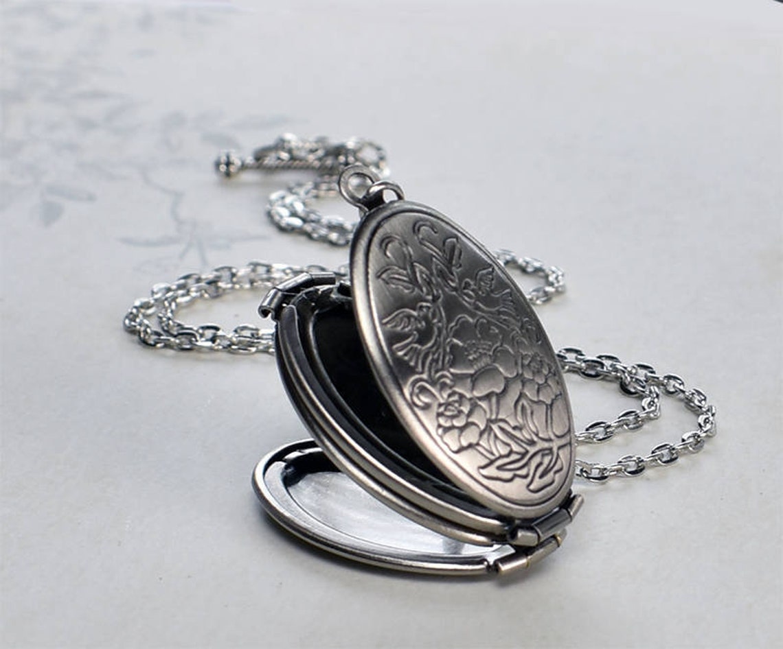Folding Floral Locket Family Locket Mother's Day Gift for - Etsy