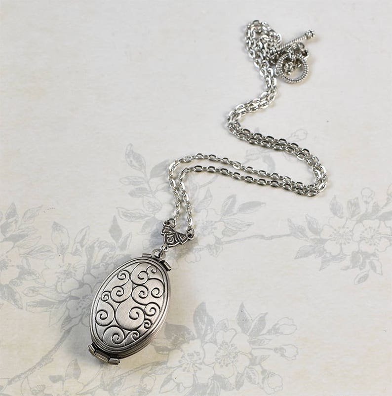 Folding Swirl Locket 4 Photo Family Locket Multi Photo | Etsy