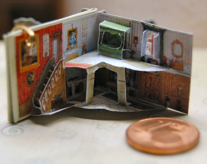 1/12 Secret Garden Miniature Pop-up Book - Etsy