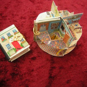 1/12 Pop-Up book My Home/ dollshouse | Etsy