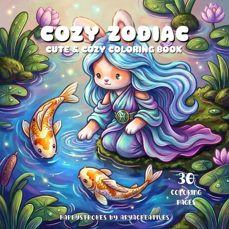 Coloring Book Kids Zodiac - Etsy