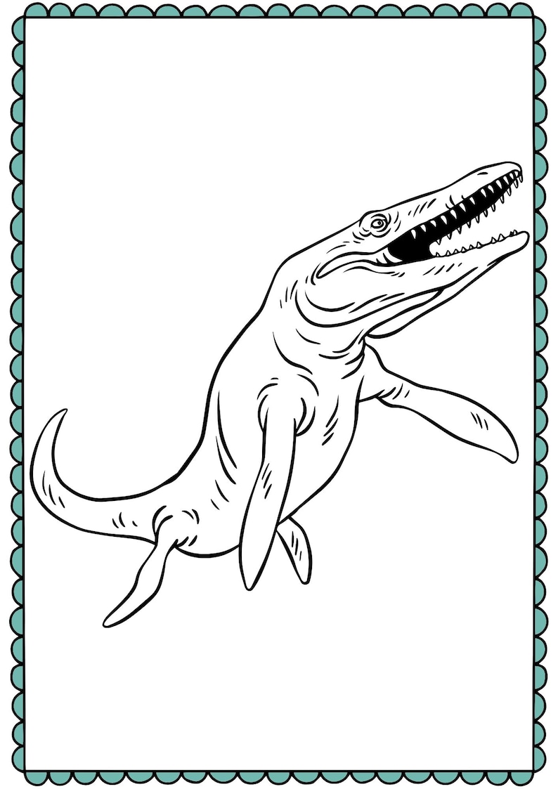 Dinosaur Activity Book for Kids – Flashcards, Coloring, Stickers (PDF ...
