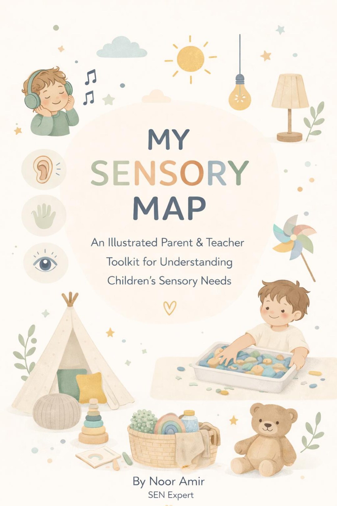 My Sensory Map: Illustrated Parent & Teacher Toolkit for Children's ...