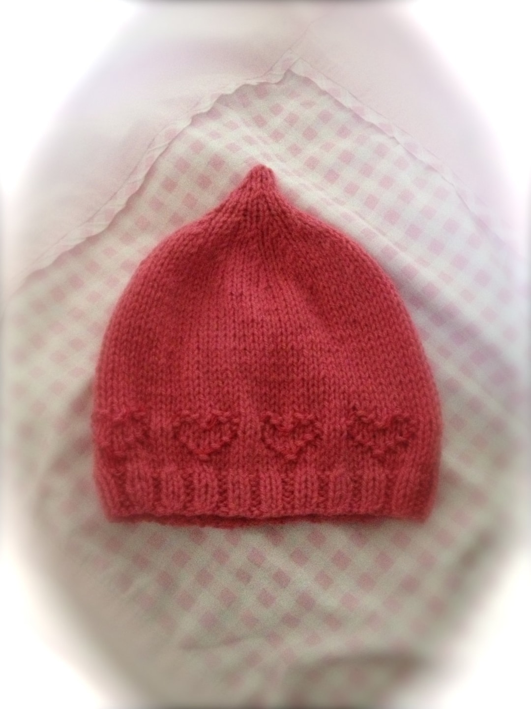 Baby Hat Knitting Pattern, Sweetheart Hat, PDF - Etsy UK