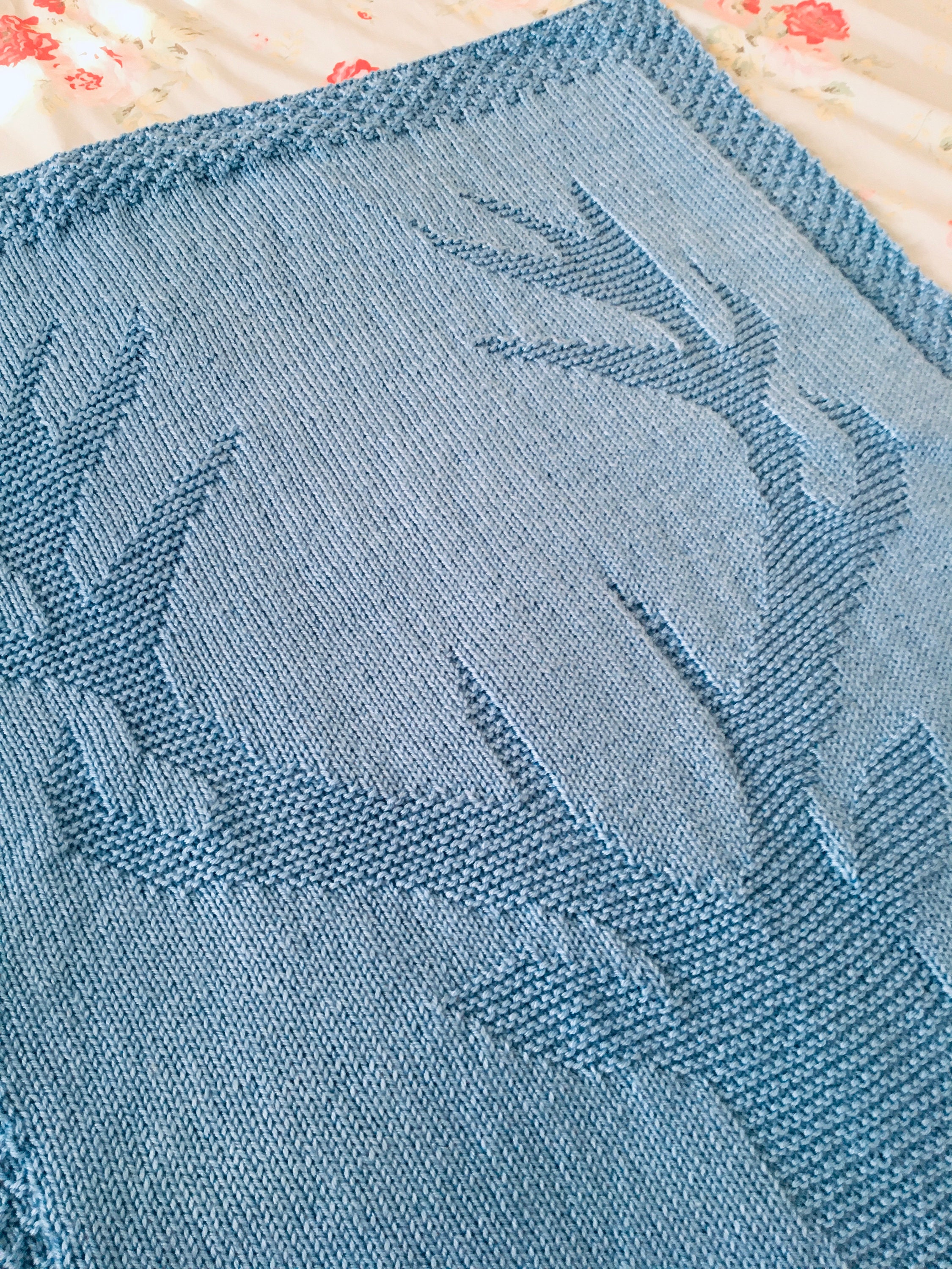 Knitting Pattern Stag Head Blanket Picture Blanket Easy | Etsy