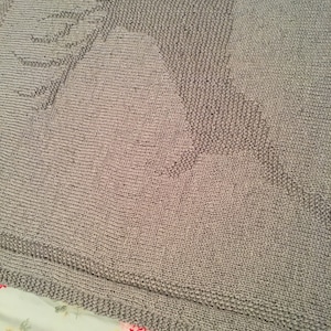 Knitting Pattern, Stag, Reindeer, Blanket, Picture Blanket, PDF ...