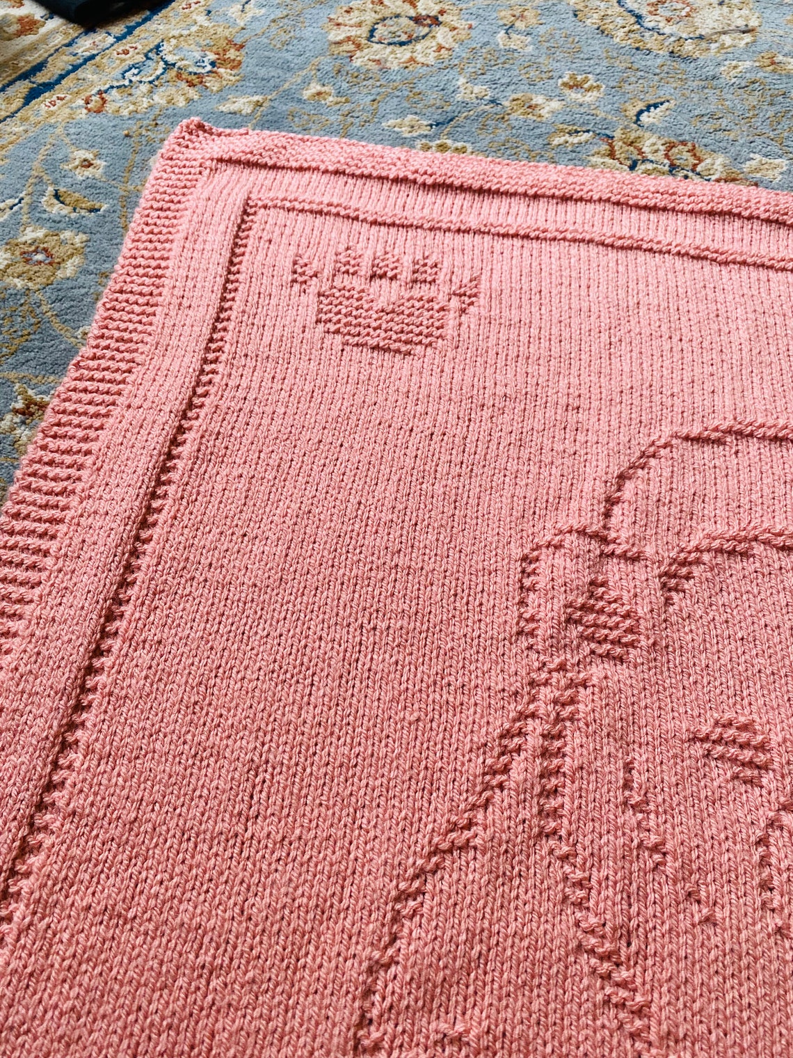 Spirit Bear Blanket, Knitting Pattern, PDF, Picture Blanket - Etsy UK