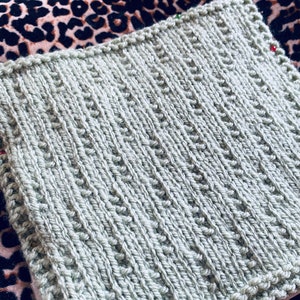 Knitting Pattern, Knit and Purl Patchwork Blanket, Aran, PDF, Instant ...