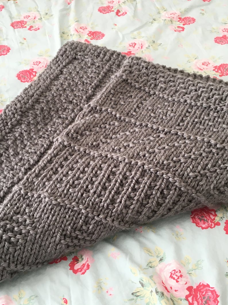 Knitting Pattern, Super Sample Blanket, PDF, Instant Download - Etsy