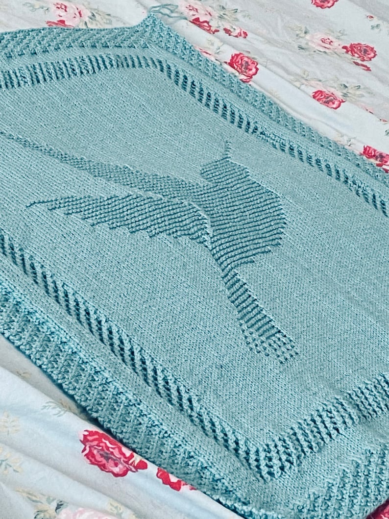 Knitting Pattern Hummingbird Blanket PDF Instant Download - Etsy