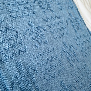 Knitting Pattern, Turtle Blanket - Etsy