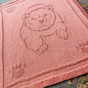 Spirit Bear Blanket, Knitting Pattern, PDF, Picture Blanket - Etsy UK