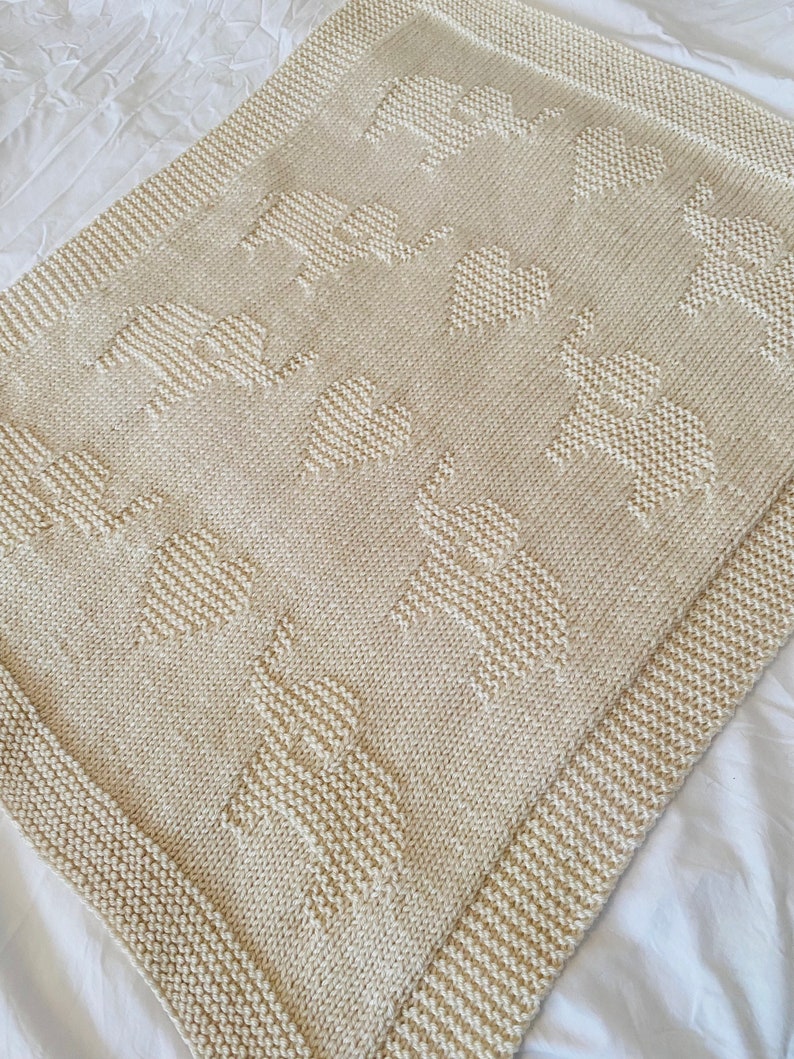 Knitting Pattern Elephant Love Blanket PDF Instant | Etsy