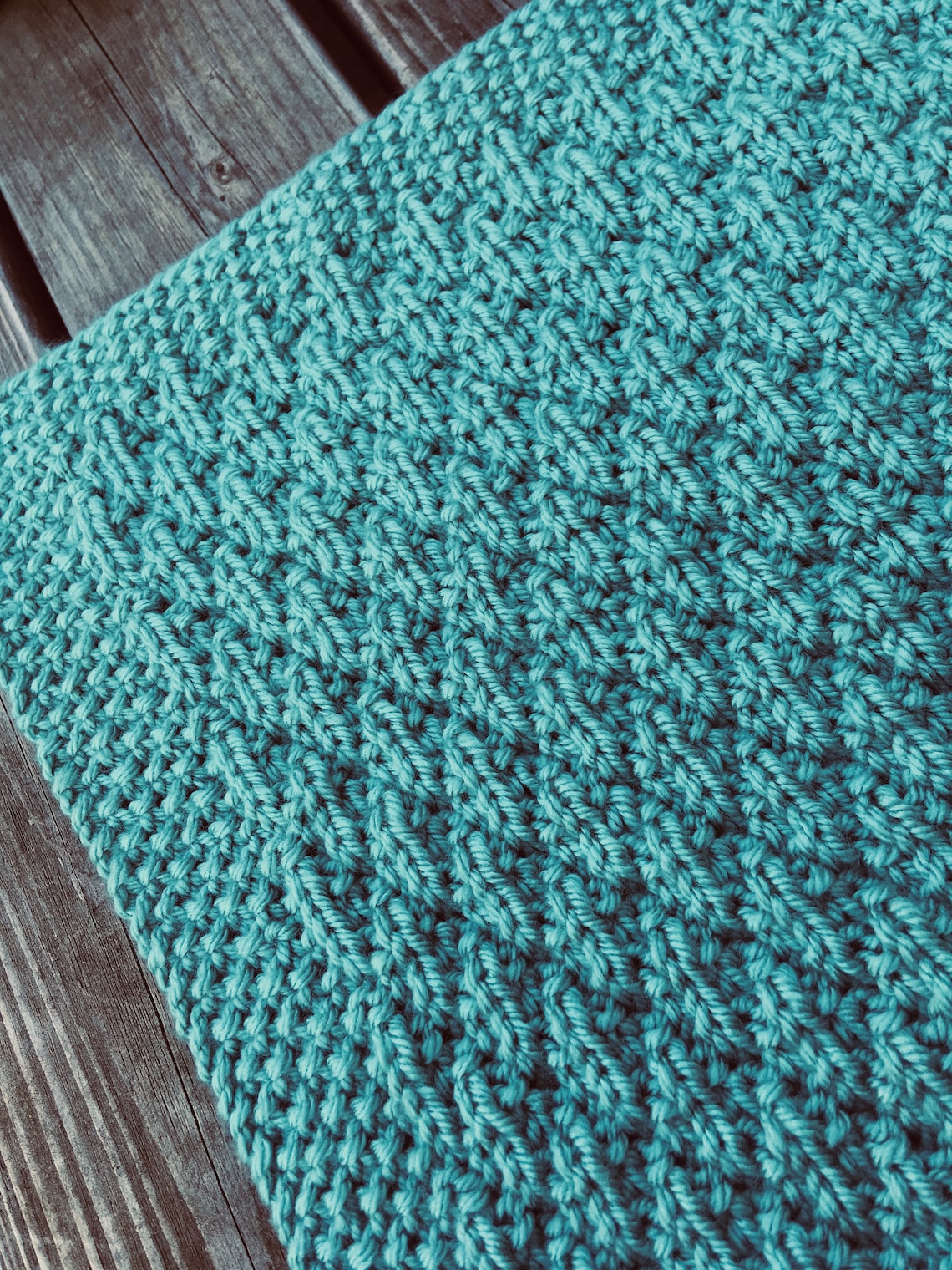 Easy Textured Diamond Knitting Pattern Instant Download PDF - Etsy