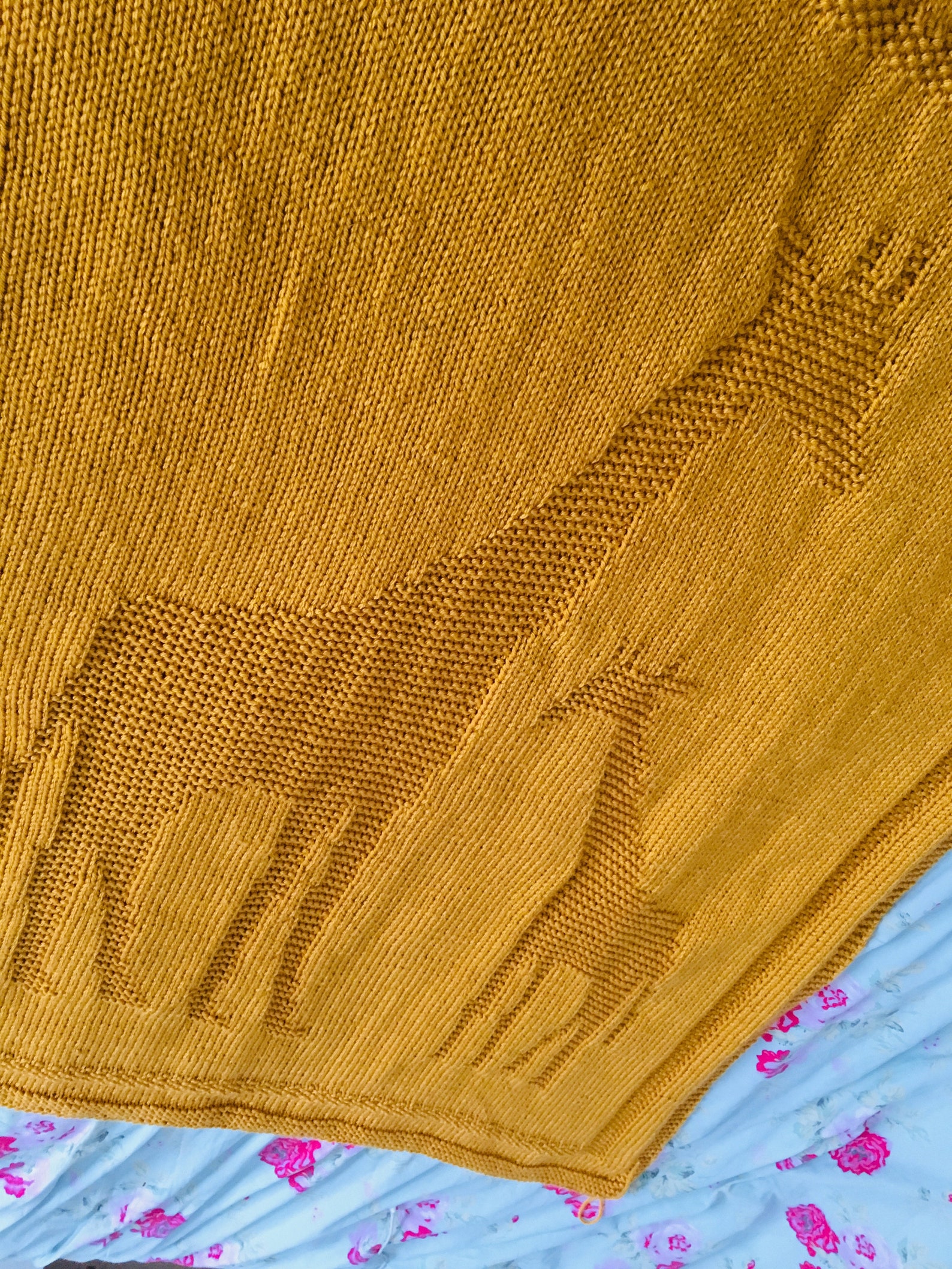 Giraffe Blanket Knitting Pattern PDF Instant Download Baby - Etsy