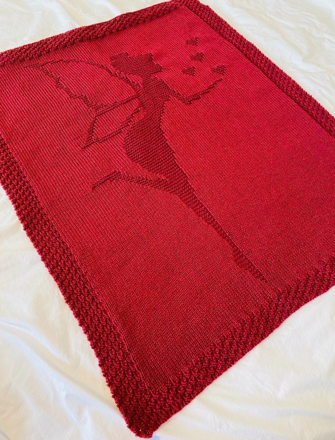 Knitting Pattern Fairy Blanket PDF Instant Download Baby - Etsy