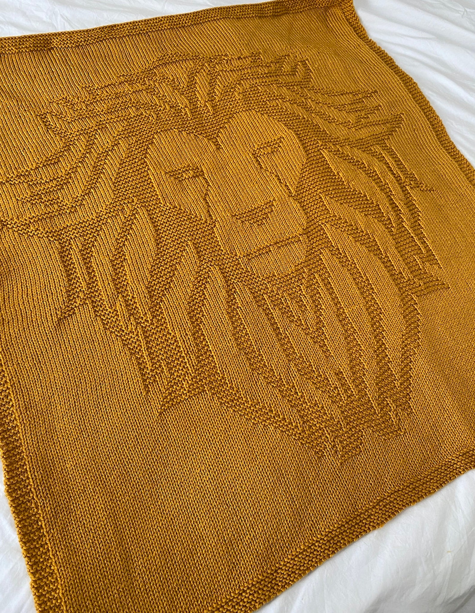 Knitting Pattern Lion Blanket PDF Instant Download Throw - Etsy