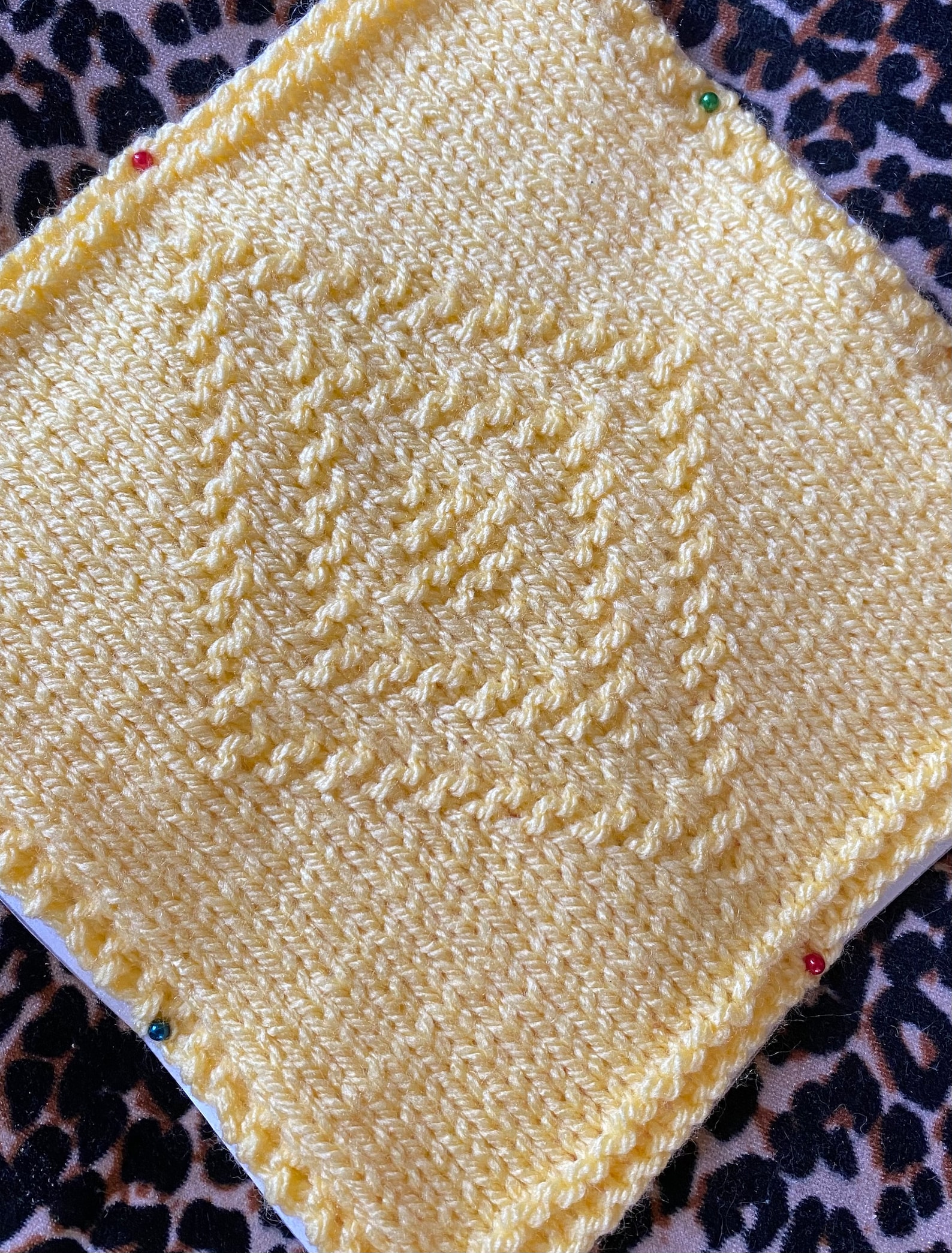 Knitting Pattern, Knit and Purl Patchwork Blanket, Aran, PDF, Instant ...