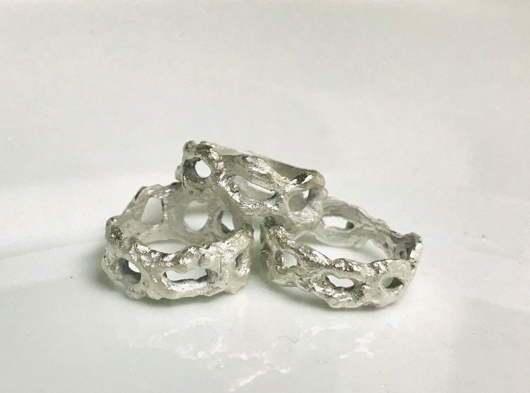 Free Form Rings, Unique Rings, One of A Kind, Unisex Statement Rings - Etsy