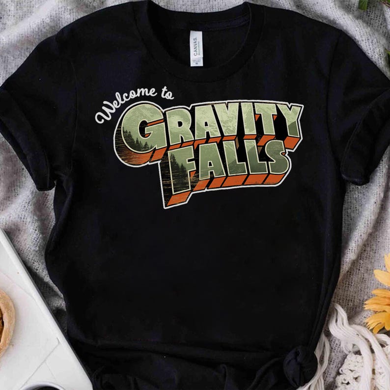 Welcome to Gravity Falls Png, Oregon Disney Tee Design, Mystery TV ...