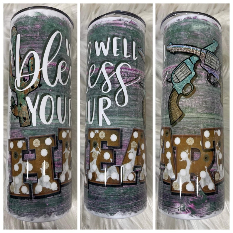 One Custom Teacher Collage on Notebook Paper Sublimated Tumbler - Etsy