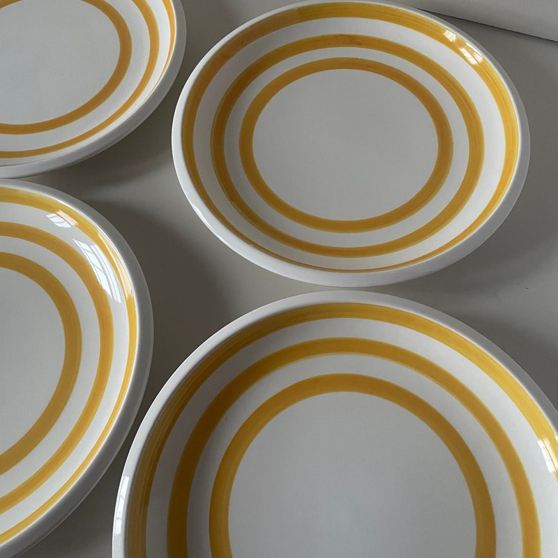 4 Dinner Plates - Etsy