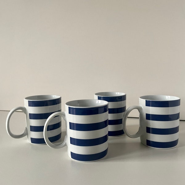 Striped Mugs - Etsy