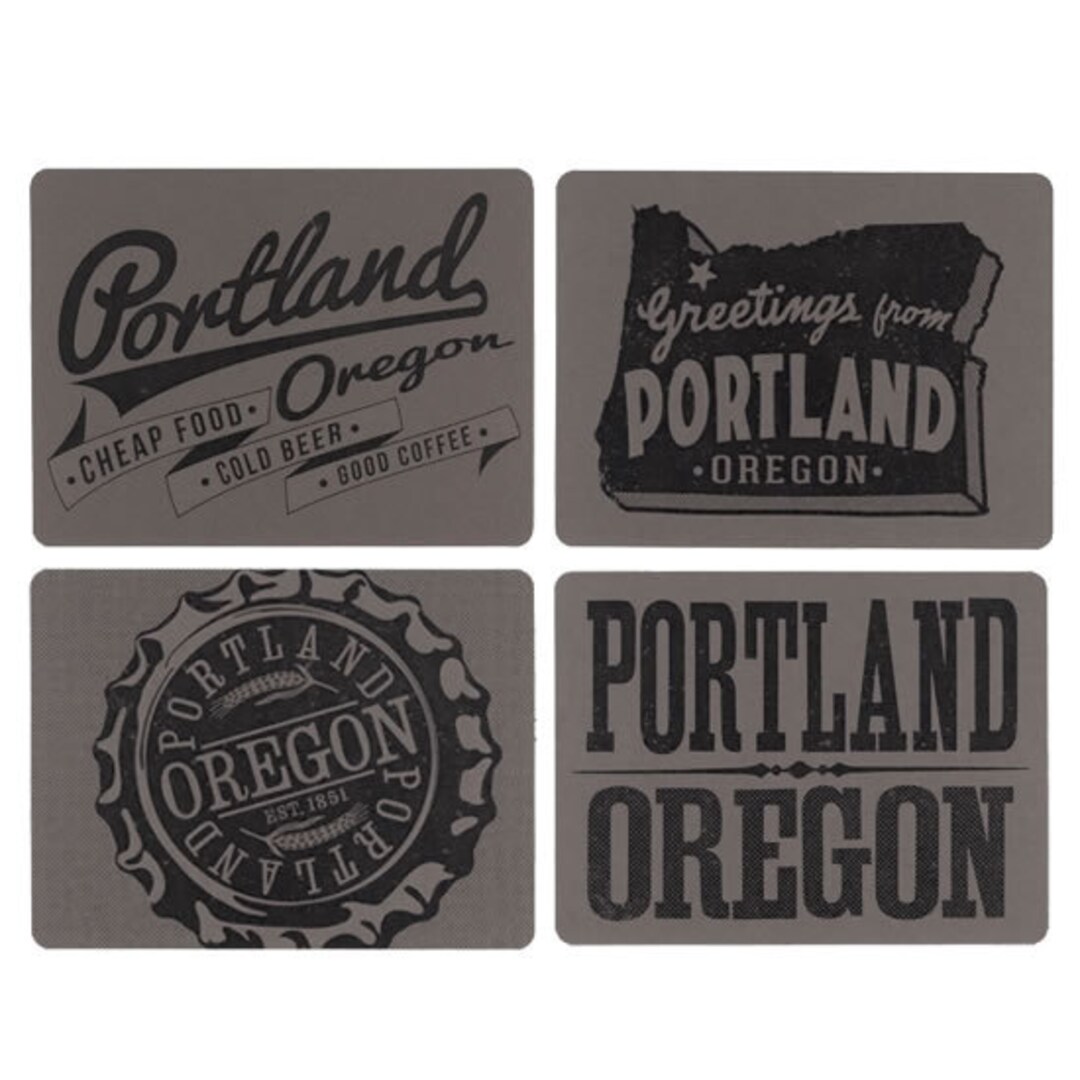 Portland Cards, PDX, Old Fonts, Beer Ads, Man Gifts - Etsy