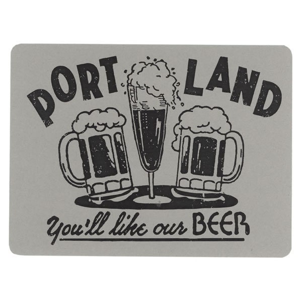 PDX Postcards, Portland, Vintage Letters, Typography, Xmas Gift - Etsy