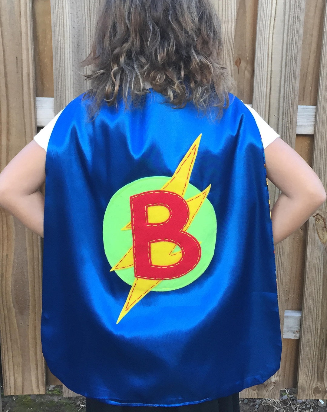Blue Superhero Cape/custom - Etsy