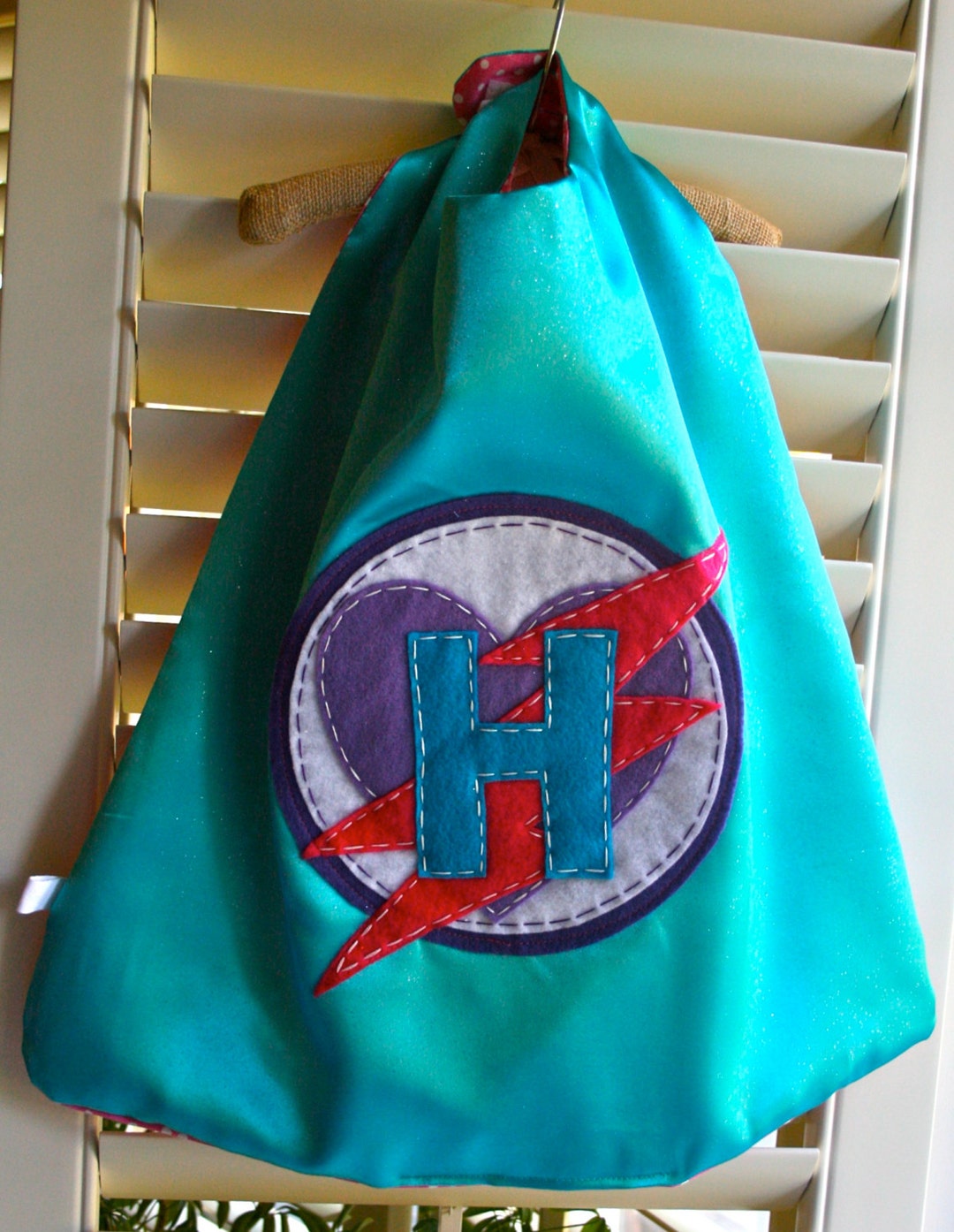 Custom Turquoise Superhero Cape - Etsy