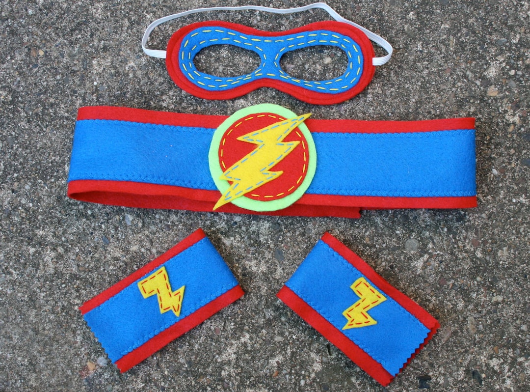 Superhero Accessory Set - Etsy