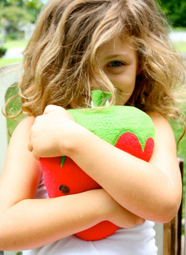 Strawberry Buddy Plush Toy - Etsy
