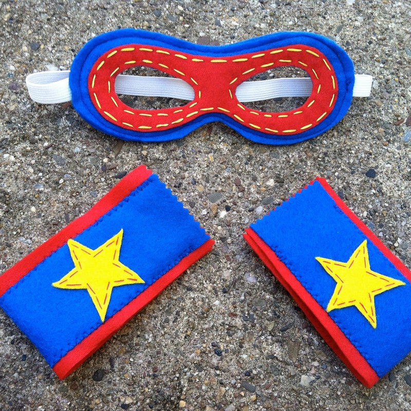 Superhero Masks - Etsy