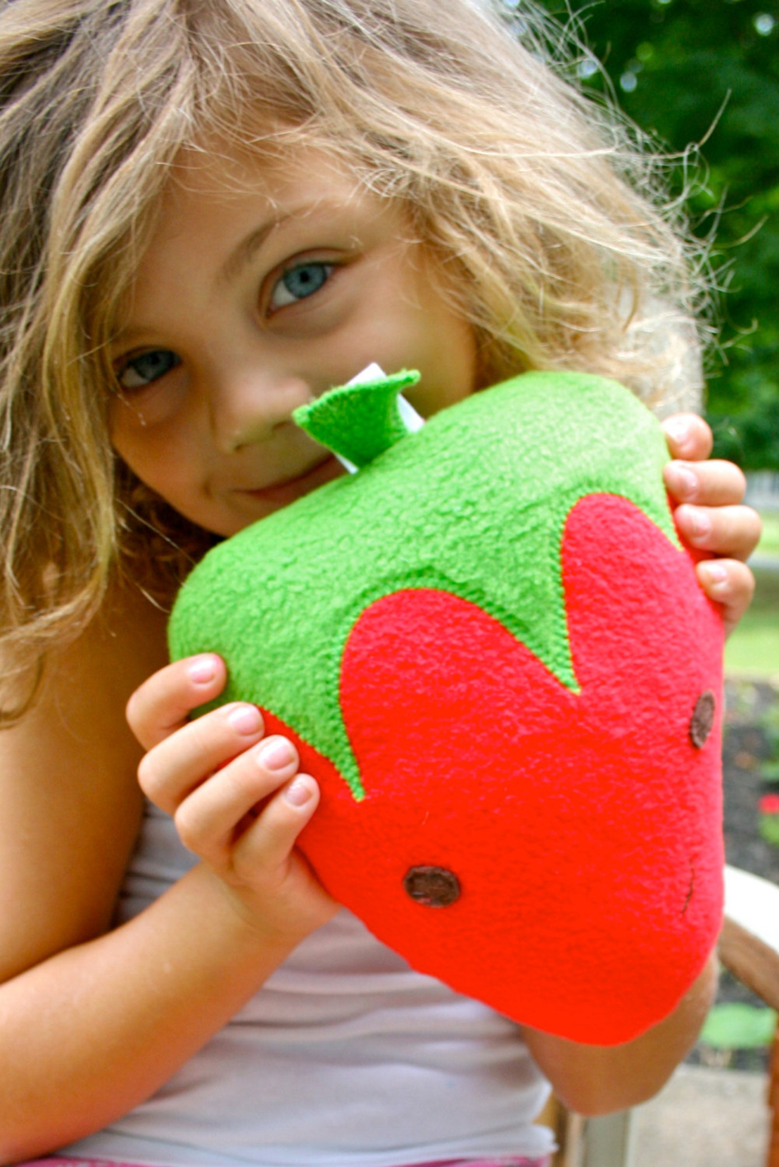 Strawberry Buddy Plush Toy | Etsy