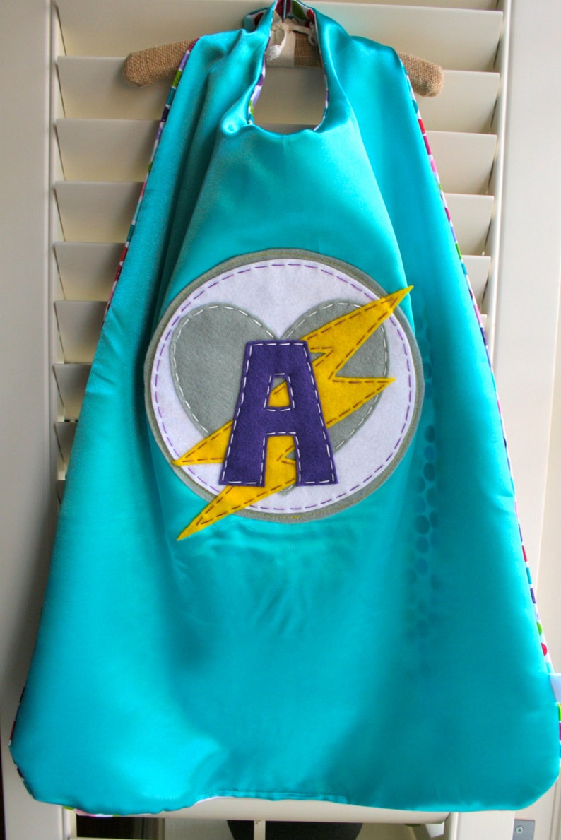 Personalized Turquoise Superhero Cape - Etsy