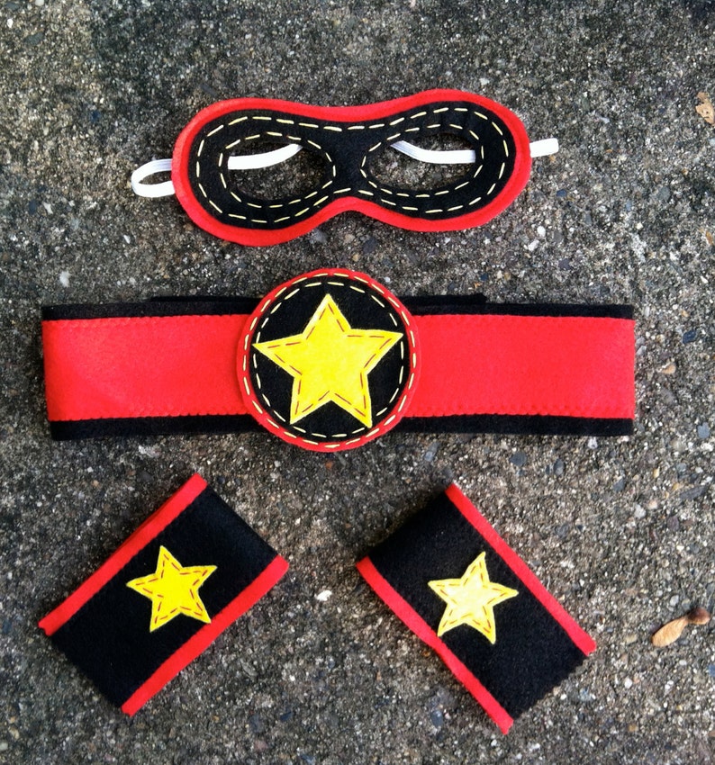 Superhero Accessory Set - Etsy
