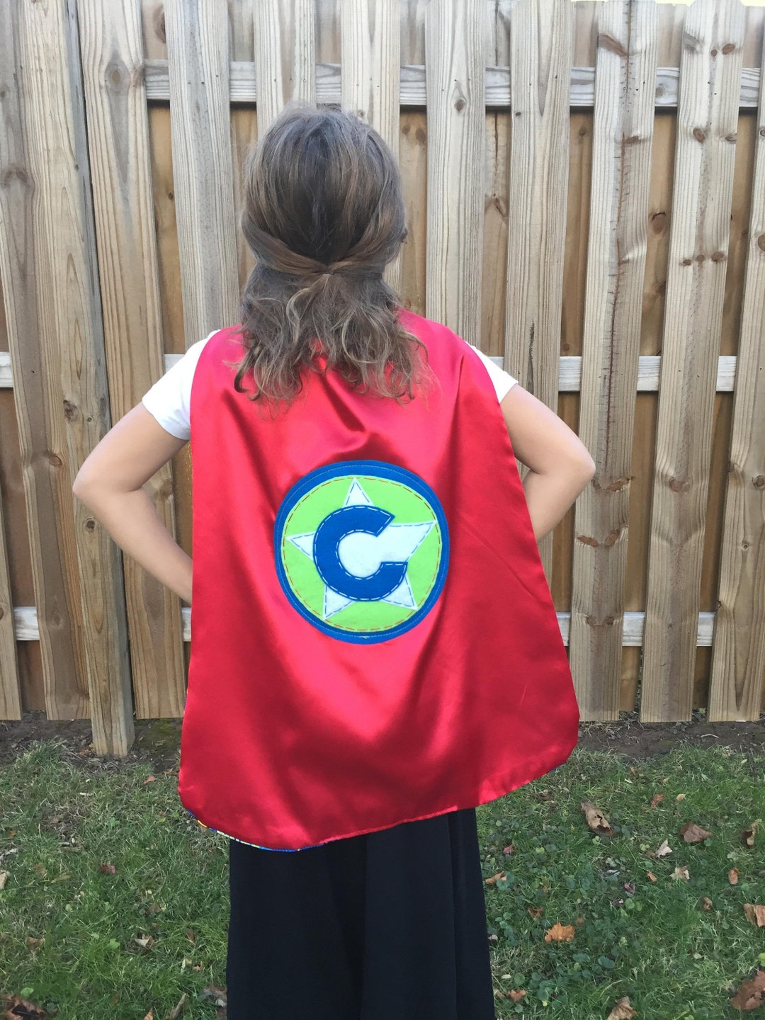 Personalized Star Superhero Cape - Etsy