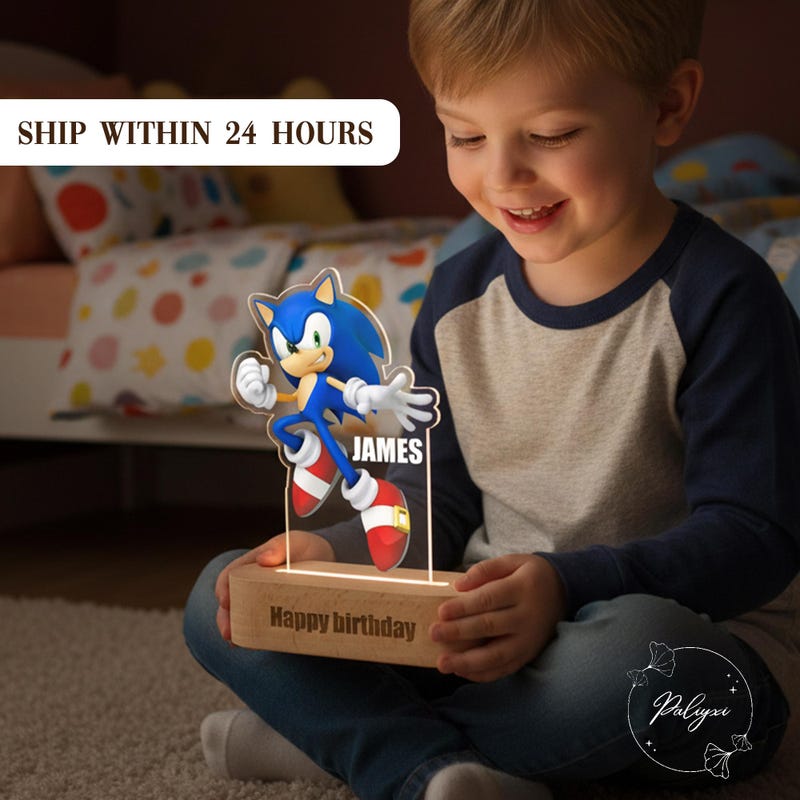 Sonic Led Light - Etsy UK