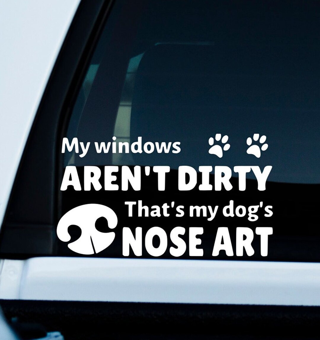 Funny Dog Decals for Cars Funny Decals for Trucks Decals - Etsy